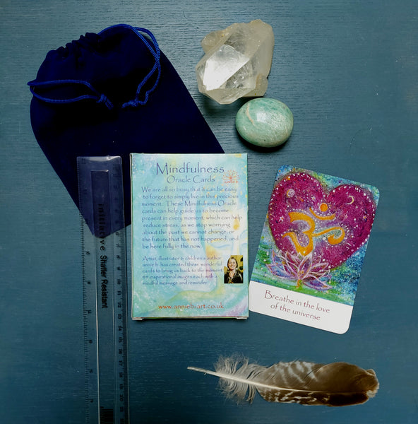 Mindfulness Angel Oracle card decks by artist annie b. created with ...